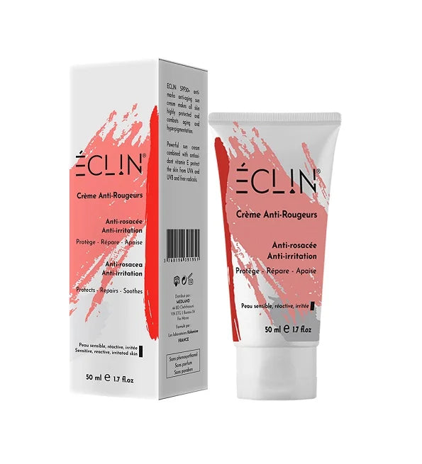 ECLIN ECRAN SOLAIRE ANTI ROUGEURS INVISIBLE SPF50+