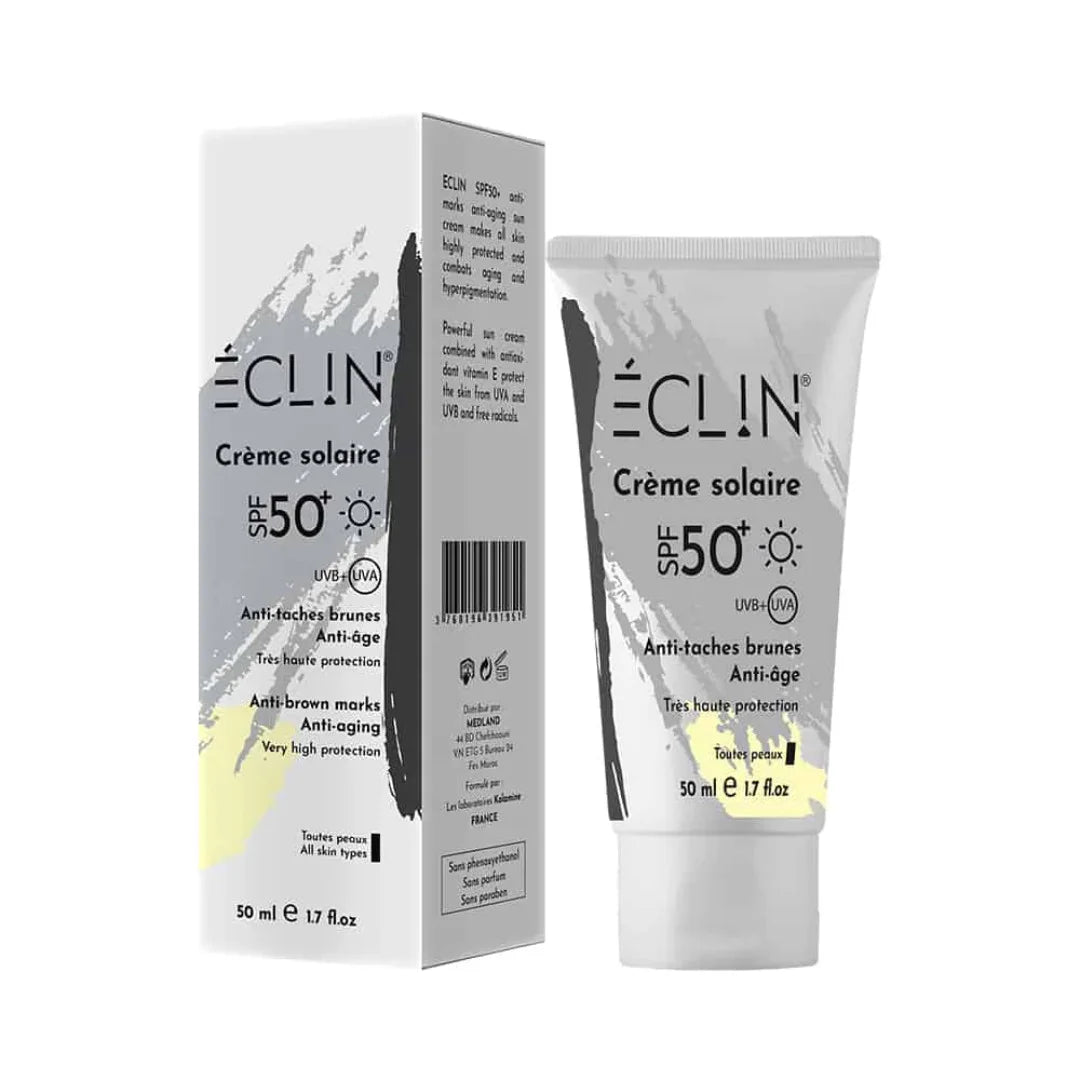 ECLIN ECRAN SOLAIRE ANTI TACHES ANTI AGE SPF 50+